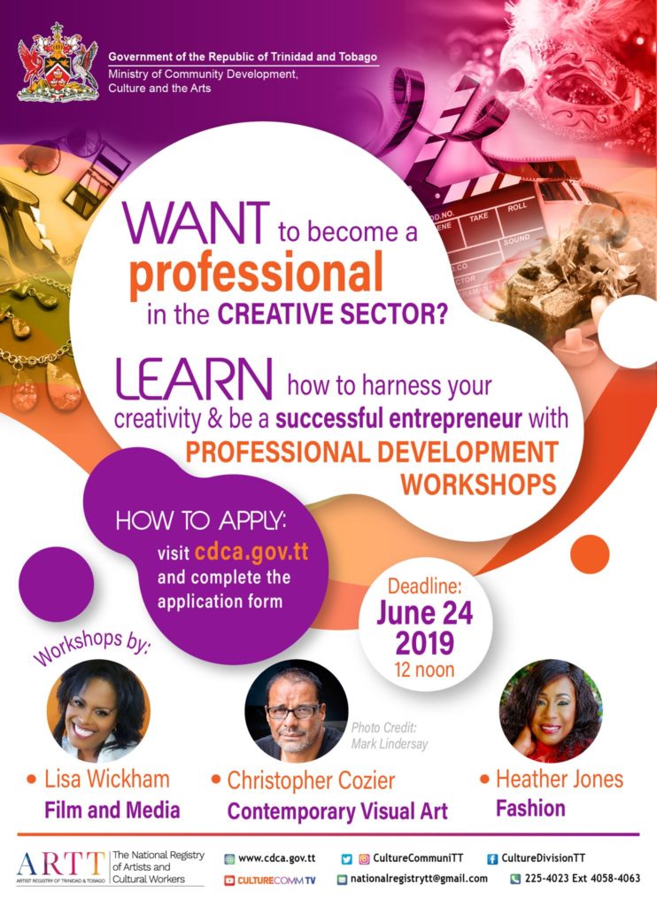 Creative Sector Professional Development Workshops - Ministry of Sport ...